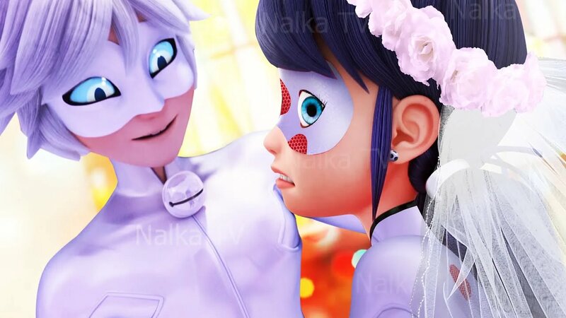 Wedding Ladybug AND CAT Blanc- Miraculous 5 / Свадьба Маринетт и ...