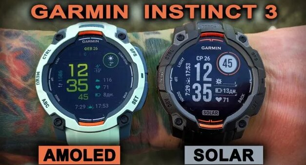 Garmin Instinct 3 Amoled | Solar - подробный обзор - Смотреть онлайн в ...