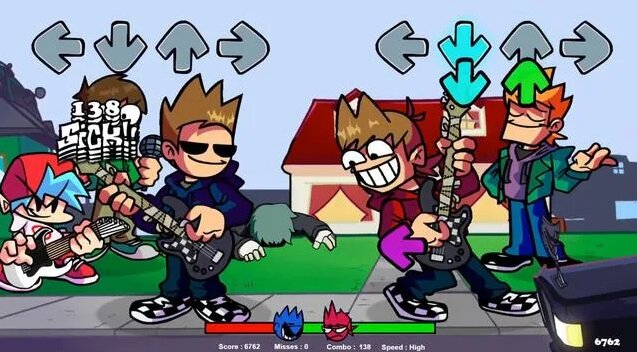 Friday Night Funkin' - Tord VS Tom - Play Guitar Fight (FNF Mod ...