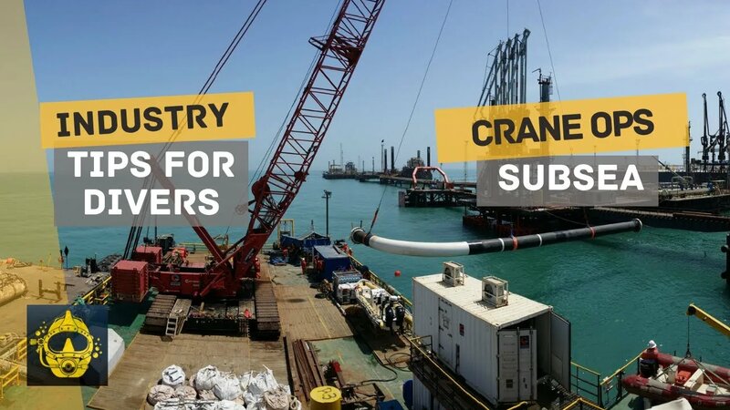 Commercial Diving | Career TIPS | Offshore Crane Operations Subsea ...