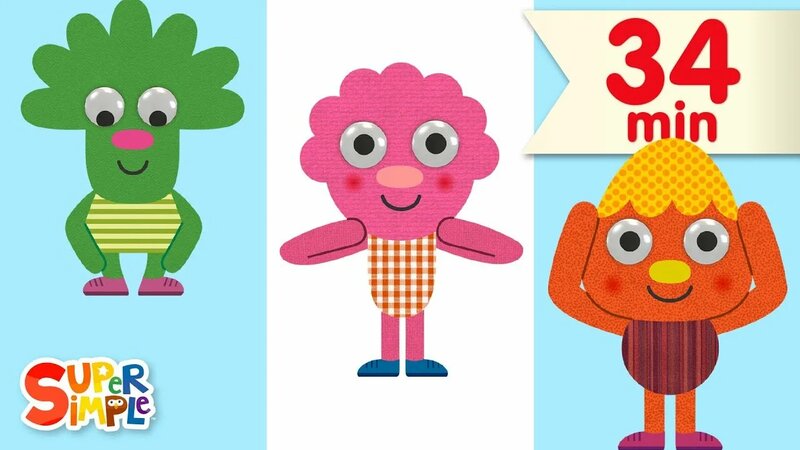 Head Shoulders Knees And Toes | + More Kids Songs | Featuring Noodle ...