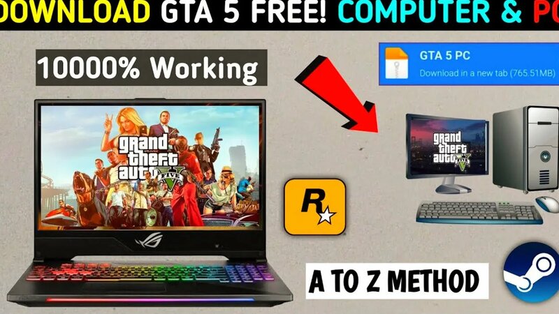 Download Gta 5 In Pc/Laptop FREE - (2025) | How To Download And Play ...