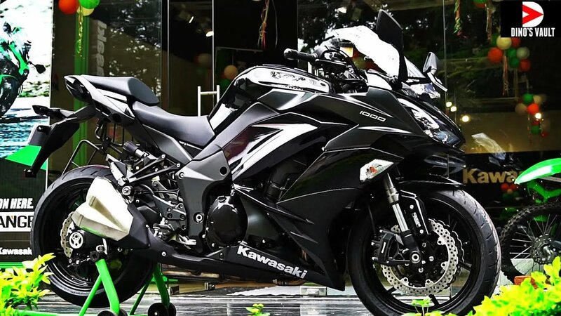 2019 Kawasaki Ninja 1000 Stunning Black Color Walkaround Feature #Bikes ...