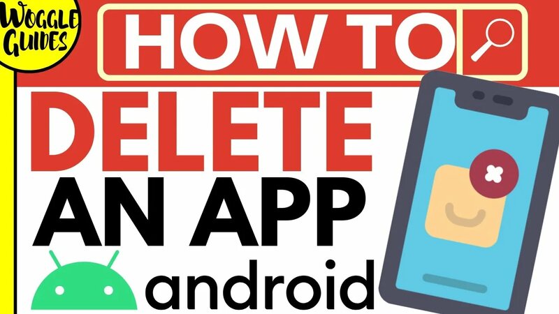 How to delete apps on Android?
