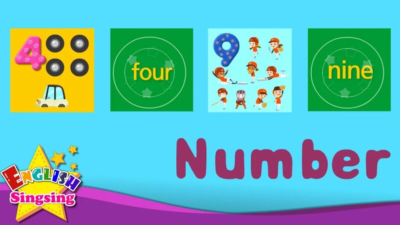 Number (123) - Kids Vocabulary - Learn English Vocabulary for Kids ...