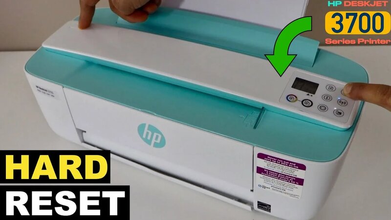 HP Deskjet 3700 Printer Hard Reset ( How To Fix Most Problems) To ...