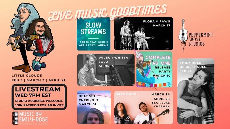 Live Music Goodtimes #20: Slow Streams feat. Laura Altman - Смотреть ...