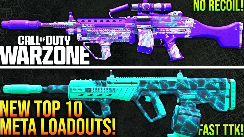 Warzone: New TOP 10 BEST META Loadouts After Update! (Warzone Best ...