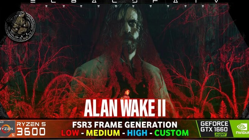 Alan Wake 2 [PC] - GTX 1660 Super + FSR3 Frame Generation - Yandex ...