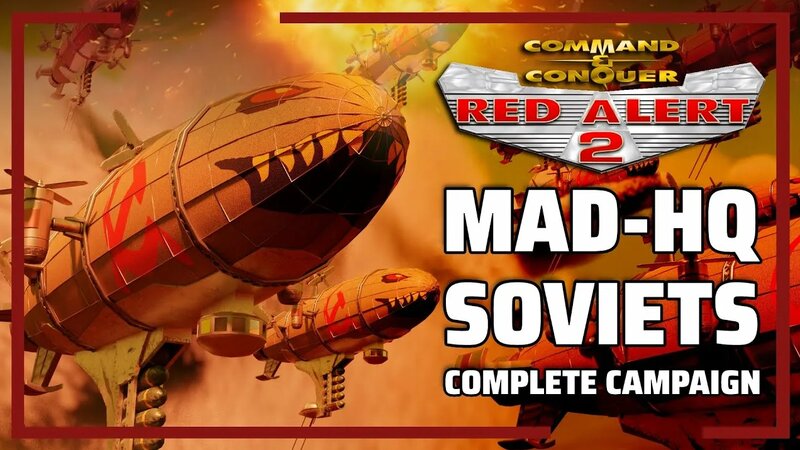Red Alert 2 | MadHQ's Remastered Campaing Missions | Soviets Complete ...