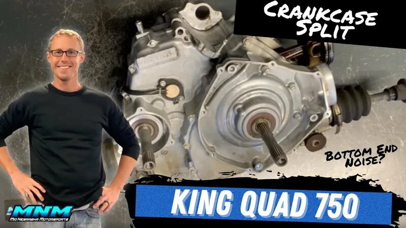Suzuki King quad 750 - Transmission Noise? Bad Crank / Rod Crankcase ...