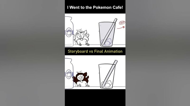 Storyboard vs Animation: The Pokemon Cafe! (shot 6) - Yandex Video ...