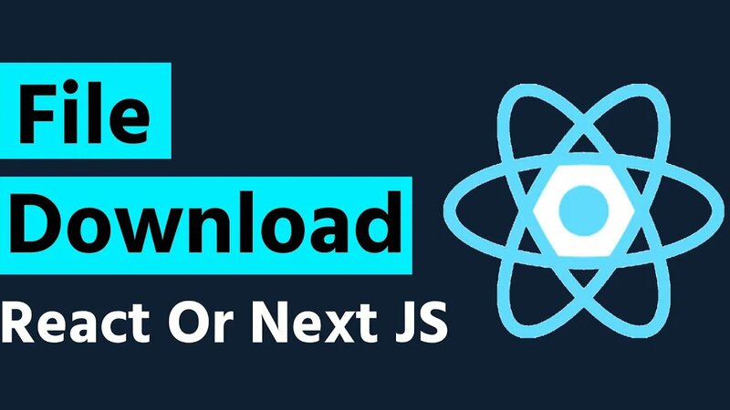 Make File Download System In React JS or Next JS | Download from local ...