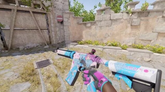 Insane M4A4 temukau sticker crafts - CS2 - Смотреть онлайн в поиске ...