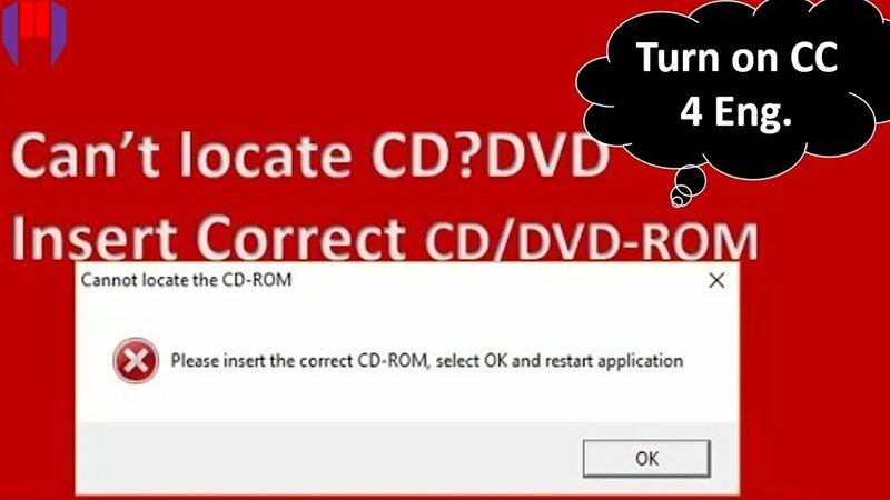 How to Fix CALL OF DUTY Please Insert Correct CD DVD ROM - Смотреть ...