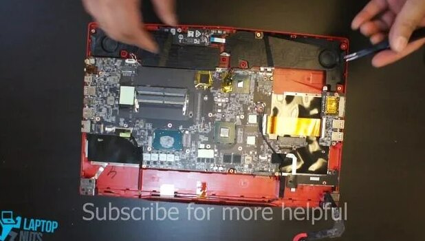 Laptop MSI MS 16P6 GL63 Disassembly Take Apart Sell. Drive, Mobo, CPU ...