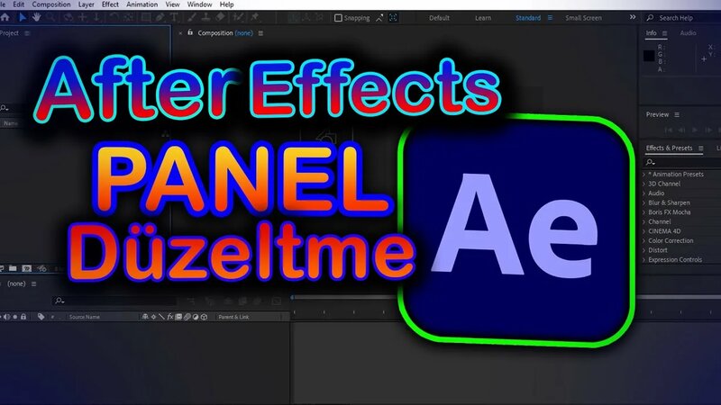 After Effects Panel Düzenleme - Sıfırlama / After Effects Dersleri ...
