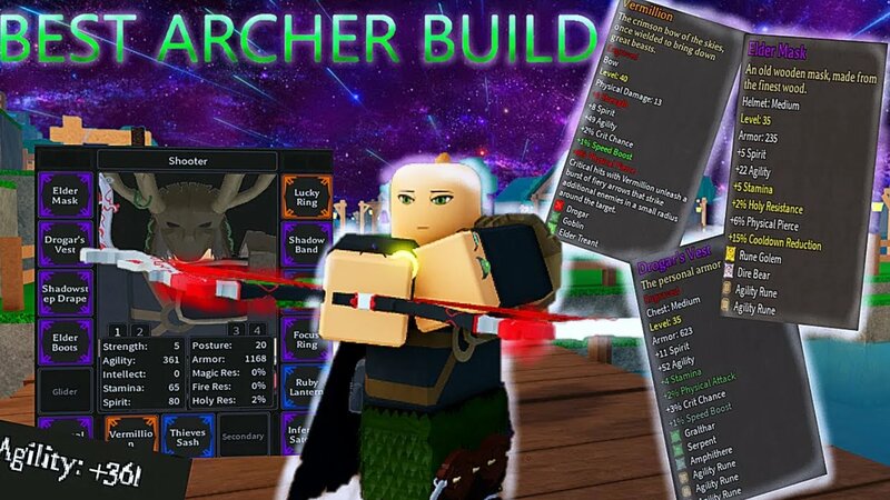 BEST Archer Build Weapon, Armor, Runes, Abilities | Rune Slayer ...