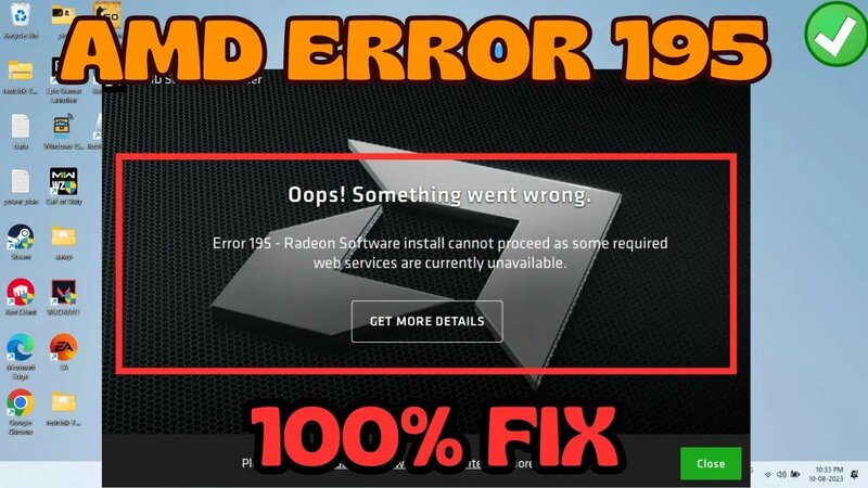 AMD error 195 radeon software install cannot proceed fix - Yandex Video ...