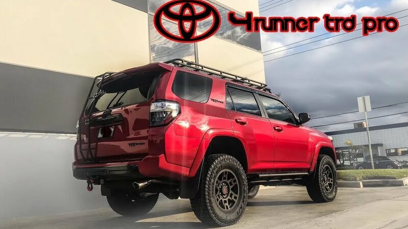 2017 Toyota 4Runner TRD Pro with Icon Stage 7 C4 Low Pro Bumper and ...