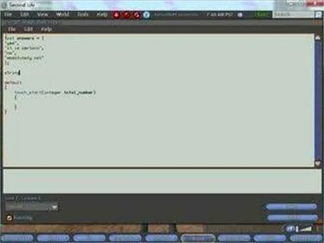 Second Life Scripting Tutorial - Yandex Video aramada çevrimiçi izle