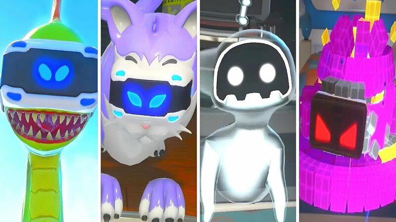 Astro BOT Playroom VR - All Bosses (No Damage) - Смотреть онлайн в ...