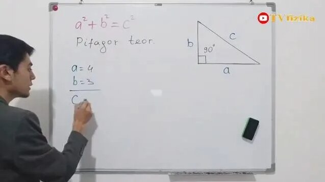 Pifagor teoremasi. Пифагор теоремаси. - Смотреть онлайн в поиске ...