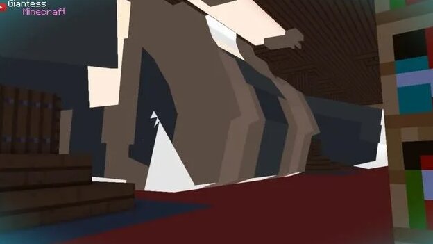 Giantess Servant Minecraft || Giantess Growth Minecraft #8 - Смотреть ...