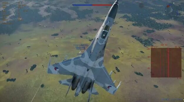 2 Kvochur's Bell Maneuver SU 27 Flanker War Thunder - Смотреть онлайн в ...
