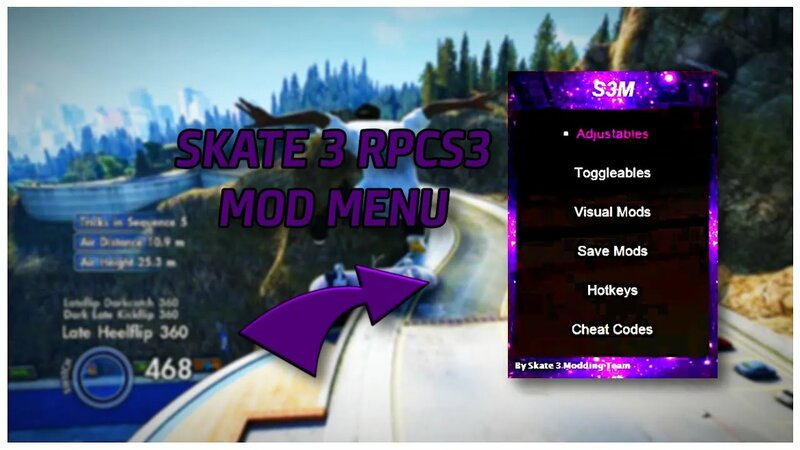 How To Get Rpcs3 Skate 3 Mods (Mod Menu And Custom Skins) - Skate 3 | Flaymo - Смотреть онлайн в ...