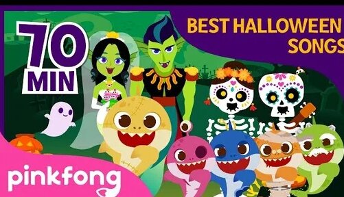 Halloween Zombie Sharks and more | Halloween Songs | +Compilation ...