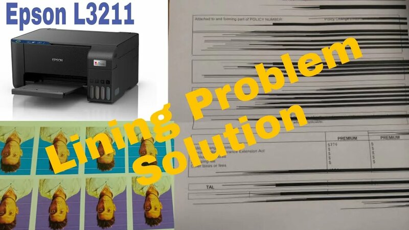 Epson L3211 Printing Problem | Printer Lines Missing | L3210 Printing ...