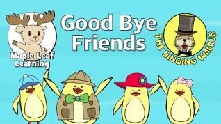 Good Bye Friends _ Good Bye Song for Kids _ Maple Leaf Learning and The ...