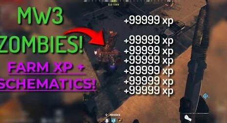 Super EASY MW3 XP + Schematic FARM! Modern Warfare 3 Zombies XP Glitch ...