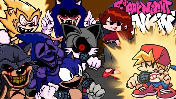 Friday Night Funkin' - V.S. Sonic.EXE 2.0 FULL Weeks + Cutscenes ...