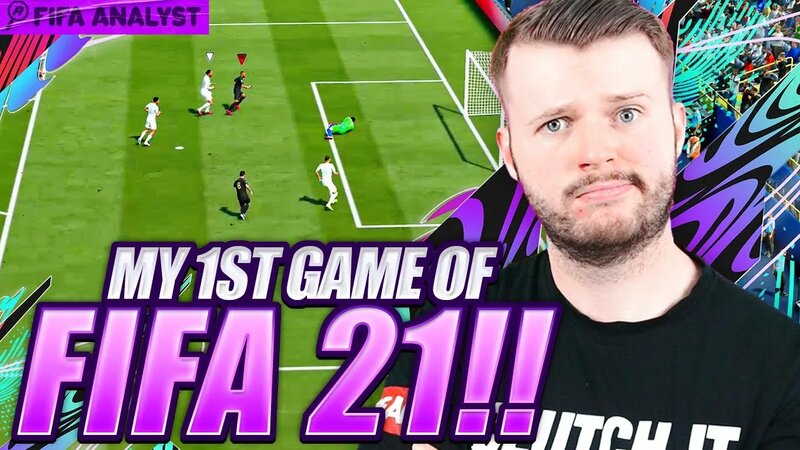 FIFA 21 my first game! FIFA 21 ultimate team gameplay | first game on ...