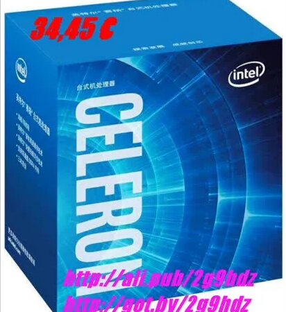 Процессор, Intel Celeron G3900, Dual Core CPU, 2.80 GHz, 2018 ...