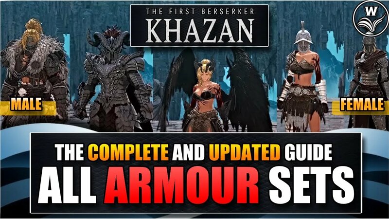 All Armour Sets Updated Stats - Male & Female - TFB: Khazan ...