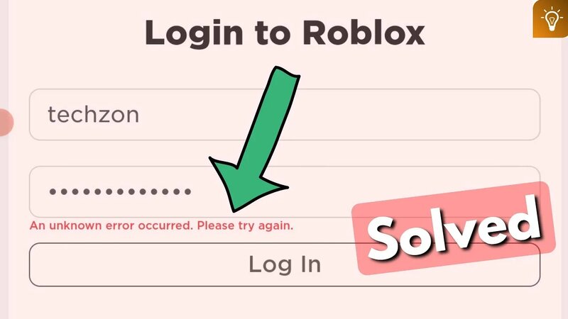 Fix roblox an unknown error occurred please try again | login problem ...