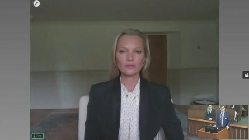 Kate Moss testifies at Johnny Depp trial