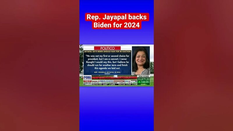 Democratic ‘squad’ member backs Biden running in 2024 #shorts ...