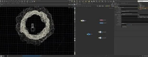Particles in Houdini, Glowing Swirl. Octane Render attributes. PART 1 ...