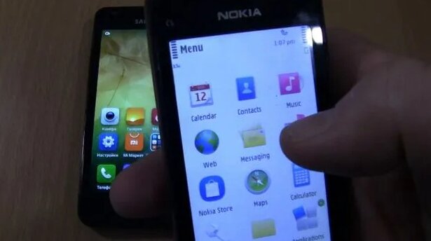 Incoming call & Outgoing call at the Same Time Samsung S2 Miui+Nokia C5 ...