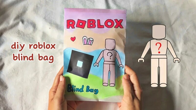 Paper diy | 로블록스 코디 블라인드백 Roblox outfit blind bag | 종이놀이 ASMR ...