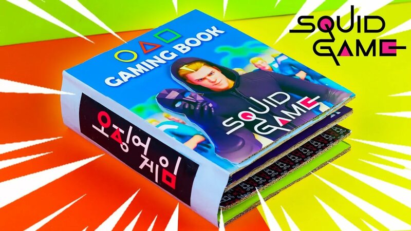 Squid GAME Quiet Book | Gaming Book From Cardboard - Yandex Video ...