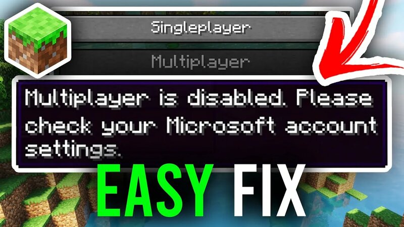 How To Fix Minecraft Multiplayer Not Working [Easy Fix] | Minecraft ...