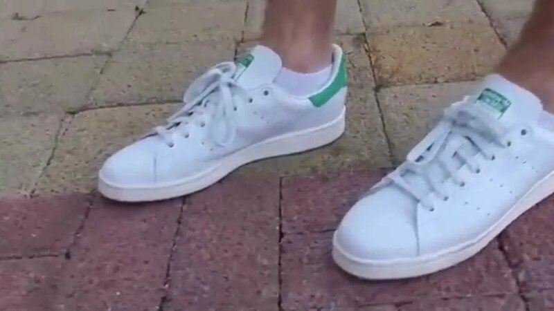 Adidas Stan Smith on feet
