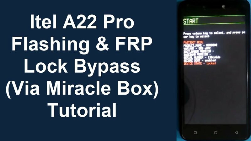 Itel A22 Pro Stuck At Fastboot Mode Solved Via Full Flash & FRP Lock ...
