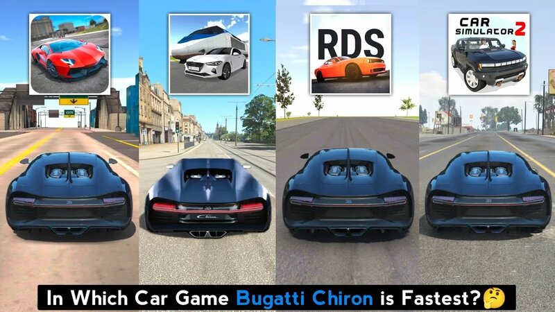 Bugatti Chiron Top Speed in Ultimate Car, 3D Driving Class, Real ...