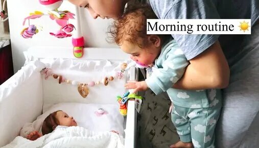 Morning routine with reborn doll Утро с Бони и Евой | Eliza& reborn ...